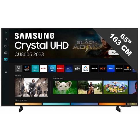 Télé led 65 pouces SAMSUNG TU65CU8005 - VPC Boost