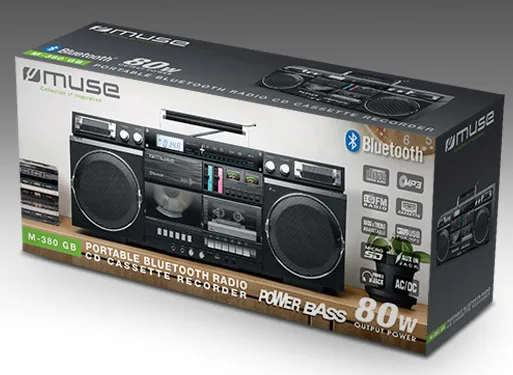 Radio k7 cd MUSE M380GB - VPC Boost